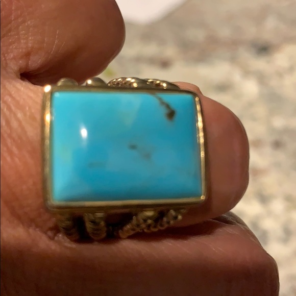 Studio Barse | Jewelry | Sterling Silver Barse Turquoise Ring Size 9 ...